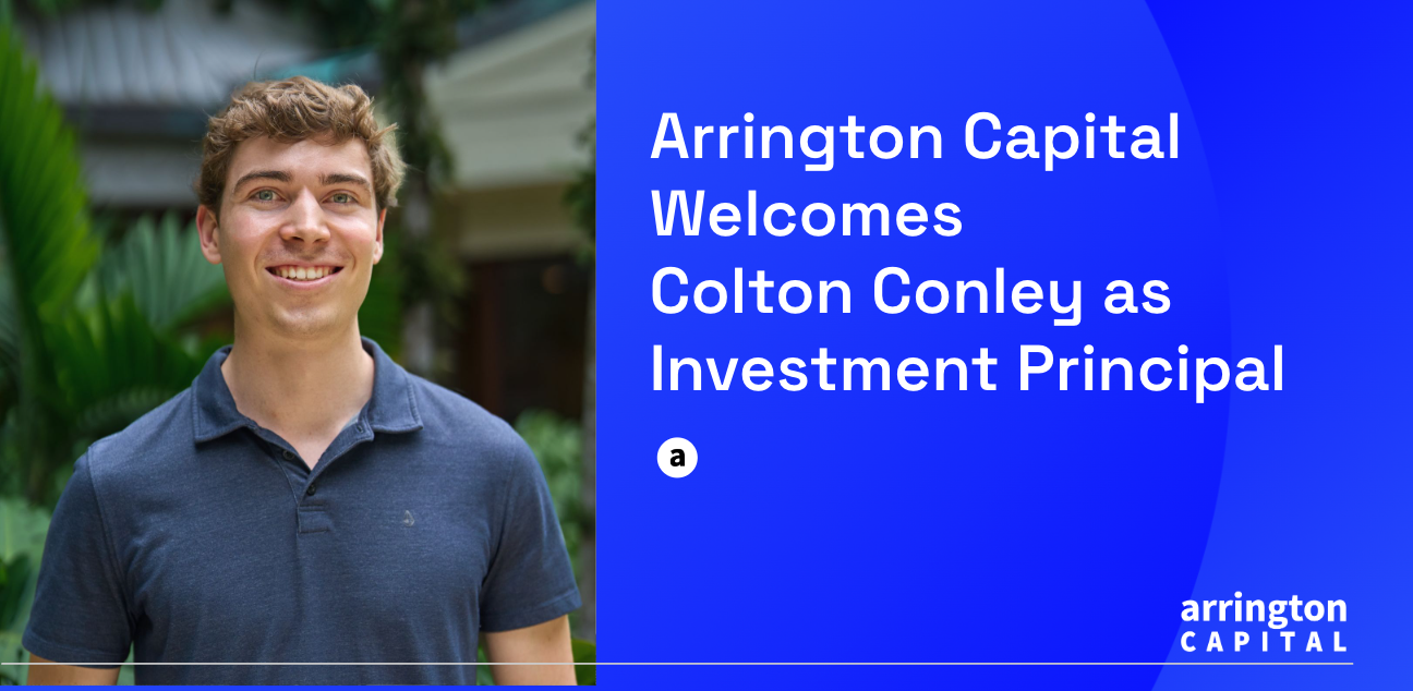 Arrington Capital Welcomes Colton Conley to Investment Team - Arrington ...